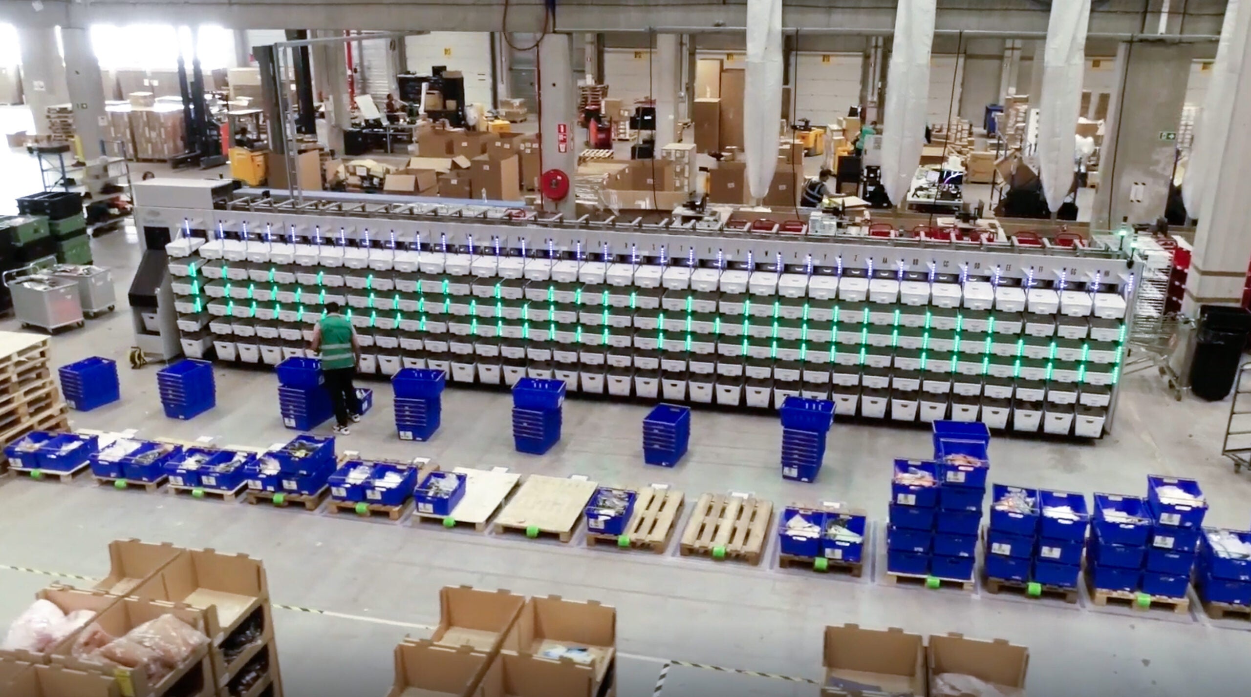 Bleckmann's RFID Scan Tunnel for Sure Sort Sorter - OPEX