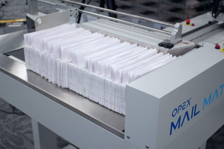 OPEX Mail Matrix Automated Sorter | Optimize Your Mailroom
